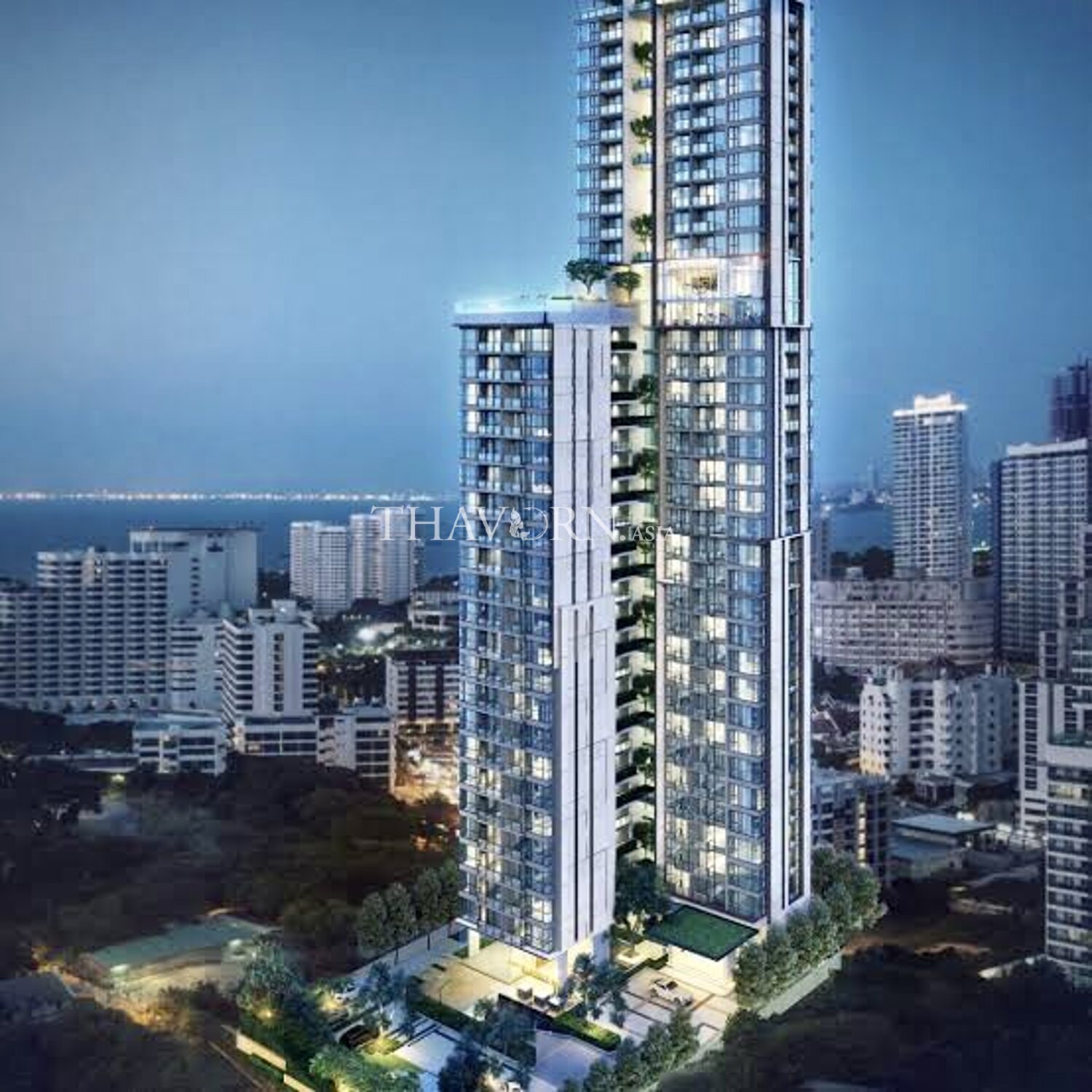Andromeda Condominium Pattaya project in Pratumnak, Pattaya - Thavorn ...