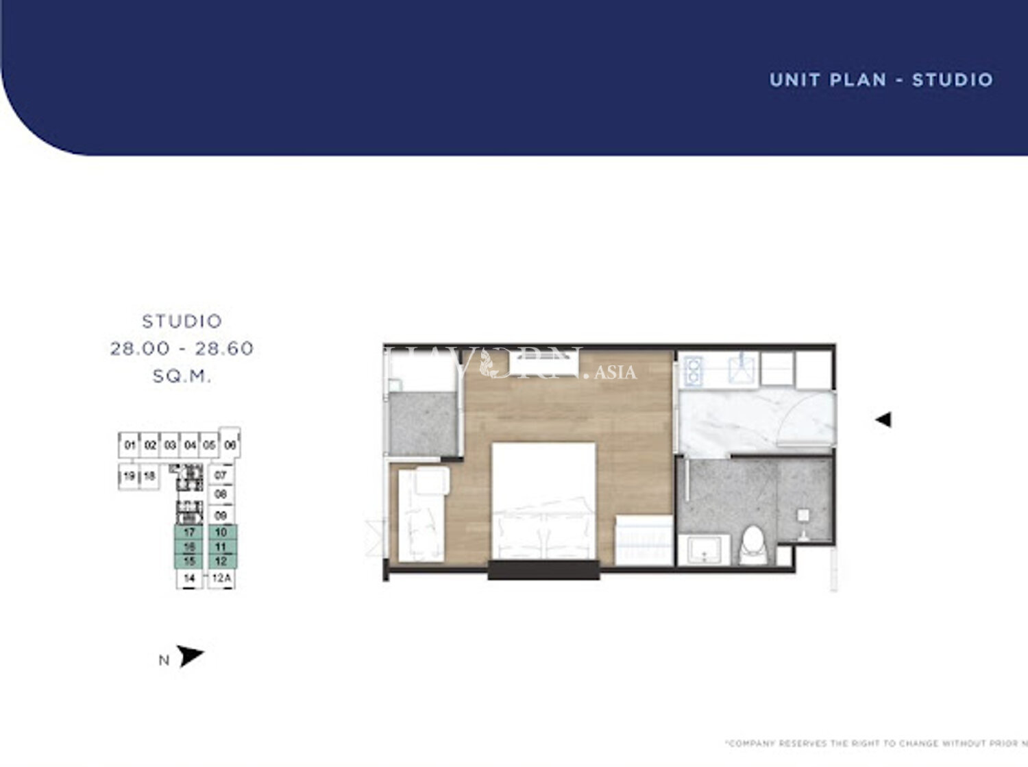 Once Pattaya project in Wongamat, Pattaya - Thavorn Asia Property